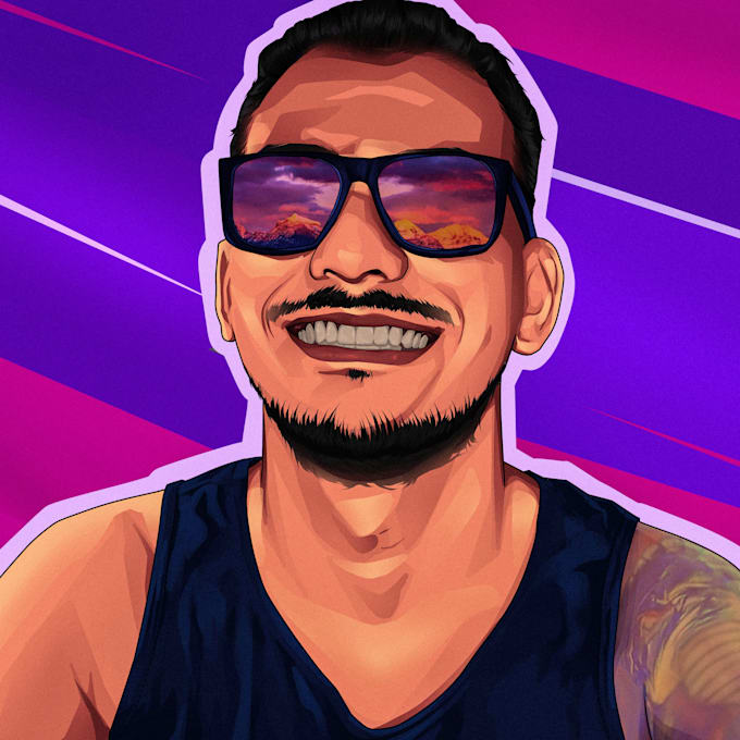 Create amazing vector illustration by Cuentasuda | Fiverr