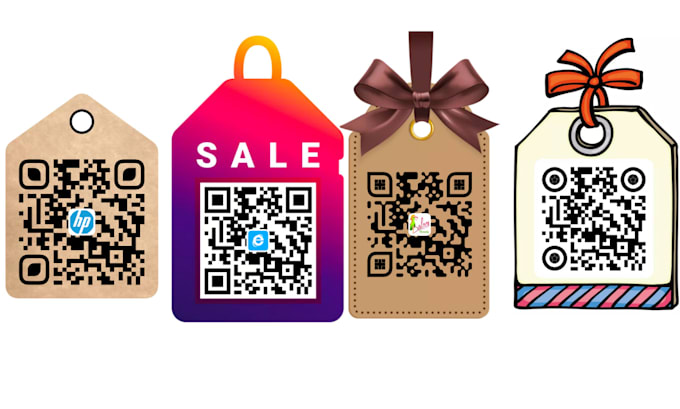 Create a unique qr code design with your logo, image in 1 hr by ...