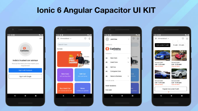 Create your android and ios app in ionic framework by Rahuljograna | Fiverr