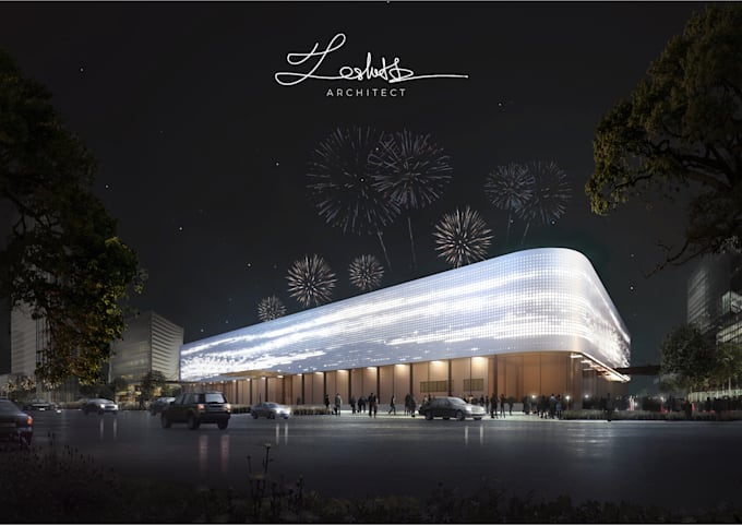 Create exterior render in photoshop by Leslie_arch | Fiverr