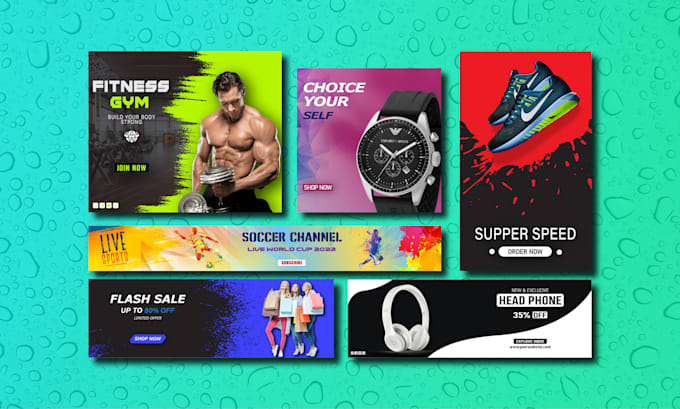 Design website banners, web banners, ads, and social media cover by ...