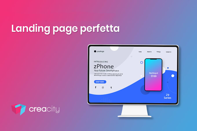 Create responsive website design in html and css by Matrixprack | Fiverr