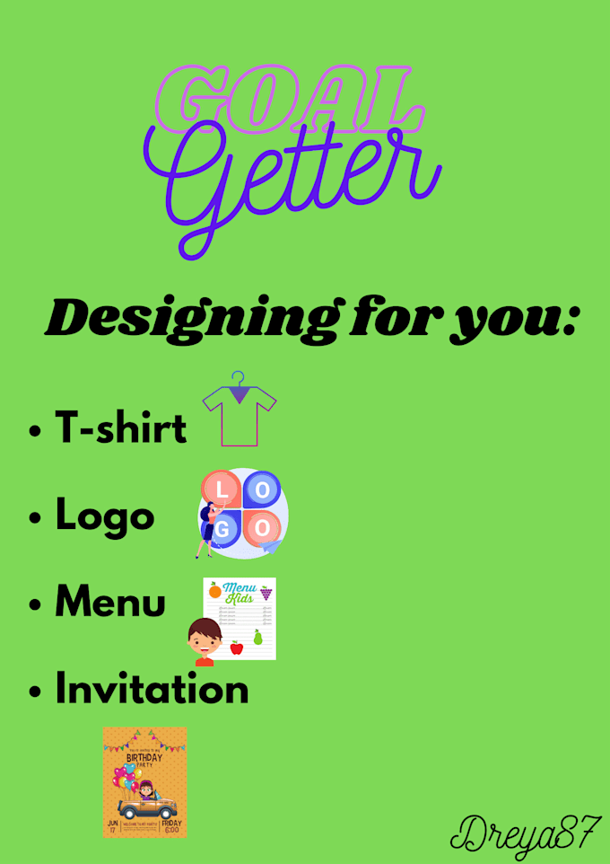 Create designs for printing by Dreya87 | Fiverr