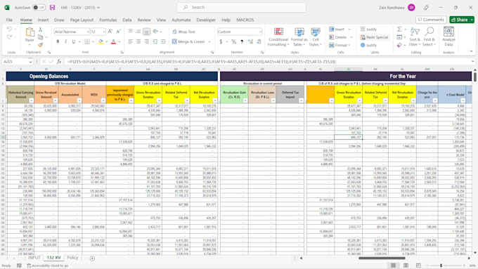 Built excel formulas, dashboards and macros for you by Zain656 | Fiverr