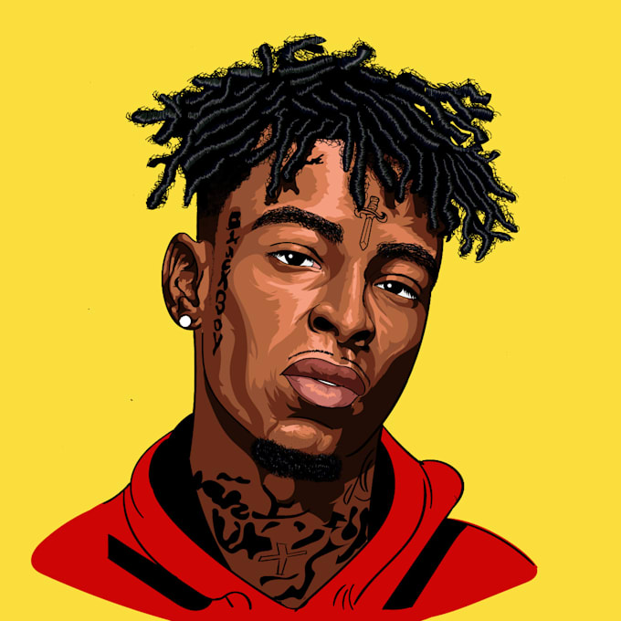 Create a vector tracing or illustration of a profile photo by Artistic ...