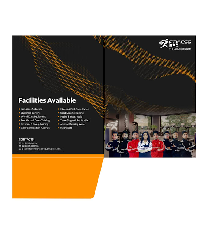 Design unique pocket folder design by Zheasha | Fiverr