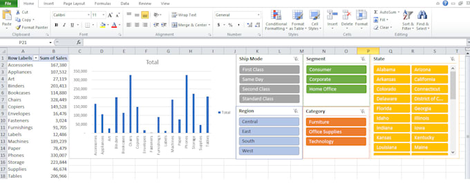 Do excel tasks with advanced formulas, macros, vlookup, pivot table by Nazrulfarazi | Fiverr