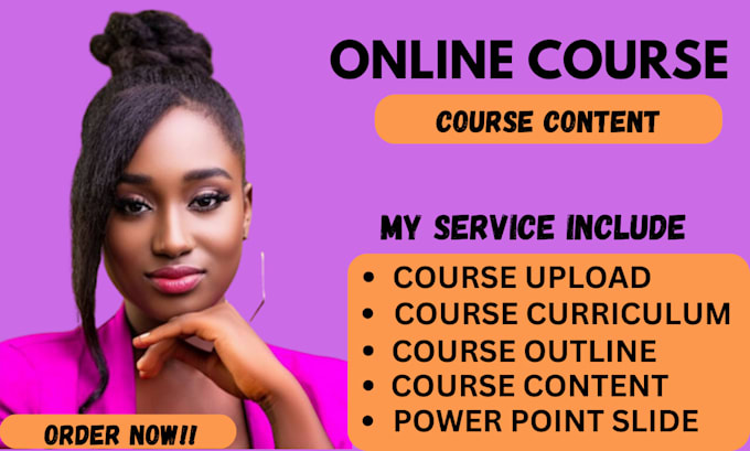 Do online course content, course creation, course curriculum, course ...
