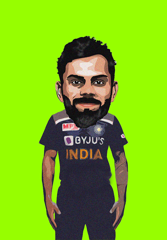 Draw victor art and caricature from your portrait by Adilbaloch12 | Fiverr