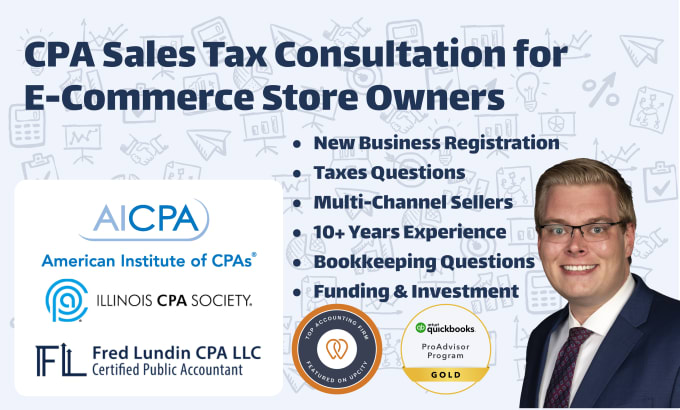 Complete cpa sales tax consultation for ecommerce store owners by ...