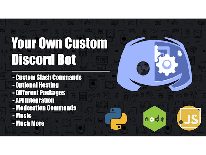 Make A Custom Discord Bot By Iikaydee Fiverr