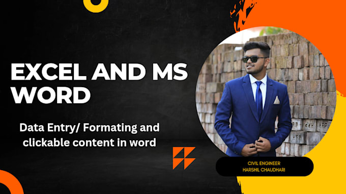 Do data entry in excel amd create clickable content in ms word by ...