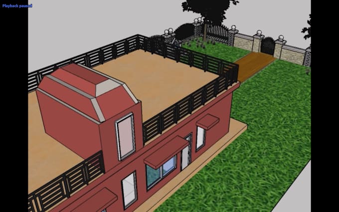 3d house design with animation by Alifahmed715 | Fiverr