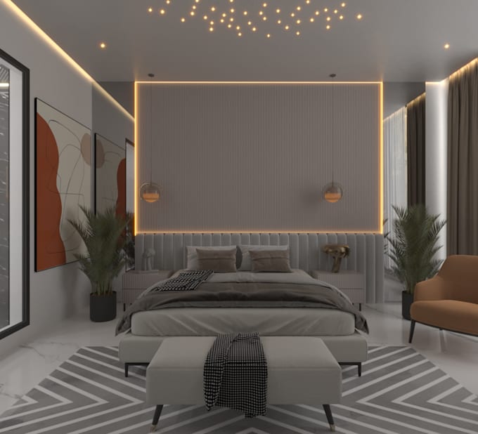 Design your dream house with realistic 3d rendering by Bunnyshaikh841 ...