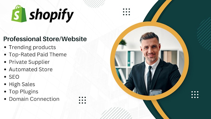 Create your professional shopify store with paid theme by Da_architect1 ...