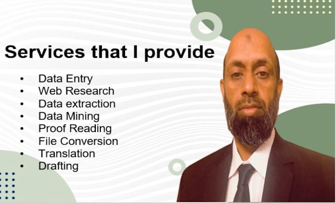 Do typing, file conversion, data mining, web research, proof reading ...