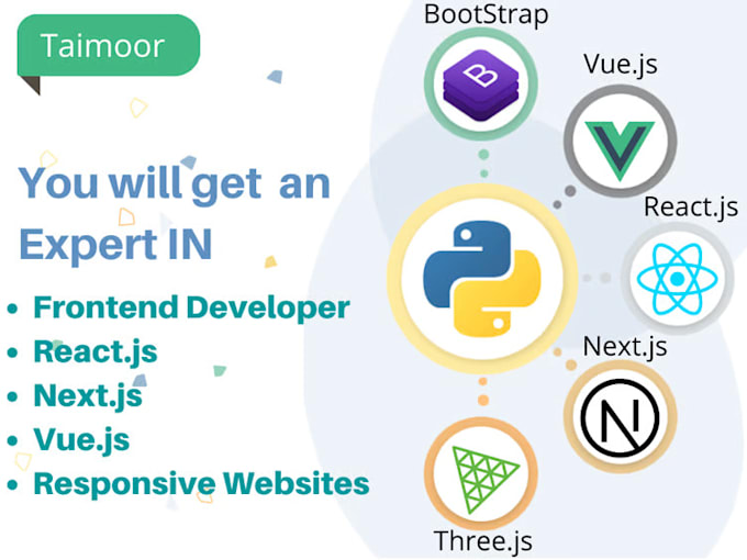 Do django, python, and react js websites as a fullstack developer by ...