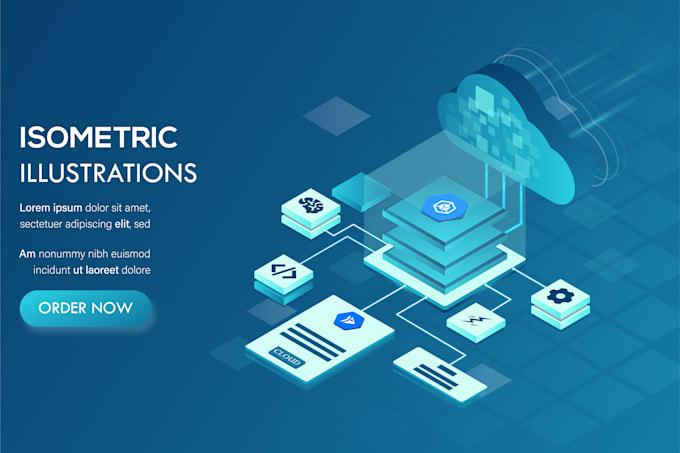 Create custom flat or isometric illustrations for your brand by Amber ...