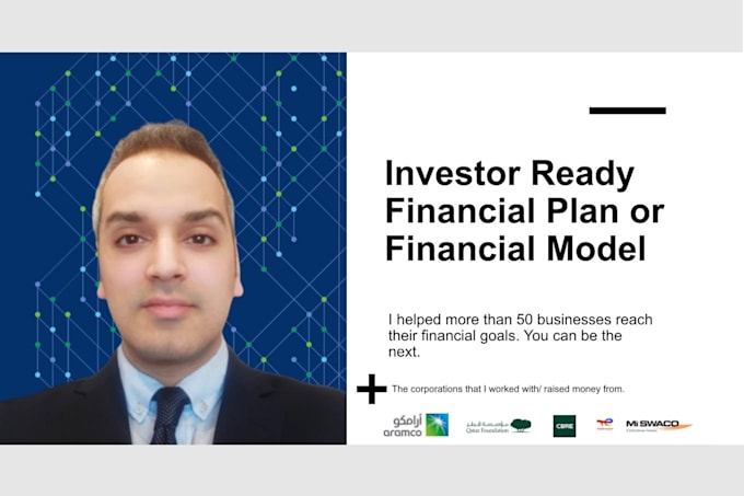 Write an investor ready financial model or financial plan by Imanuel ...