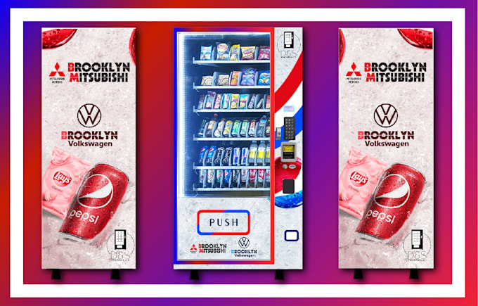 Make creative vending machine wrap and atm wrap design by Zeebrand312 ...