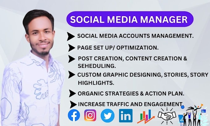 Be your social media manager and premium content creator by ...