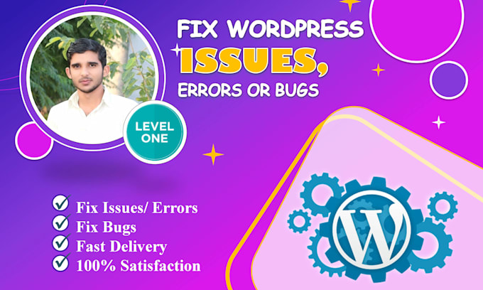 Fix wordpress bugs or errors and design css jquery issues by ...