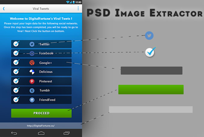 Extract images from psd by Ravidal | Fiverr