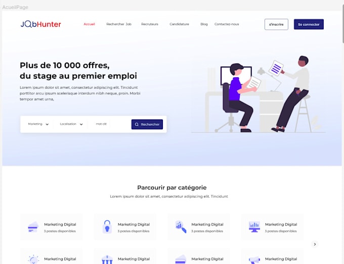 Create an eye catching and responsive homepage or full website by ... Create an eye catching and responsive homepage or full website by ...