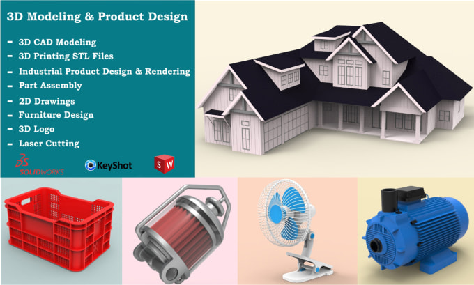 Do 3d cad modeling cad design 3d printing stl, dwg, dxf files by ... Do 3d cad modeling cad design 3d printing stl, dwg, dxf files by ...
