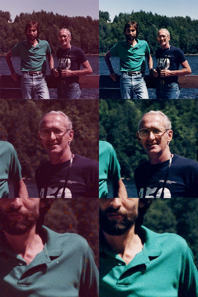 Restore your family photos by Erikrobertallan | Fiverr