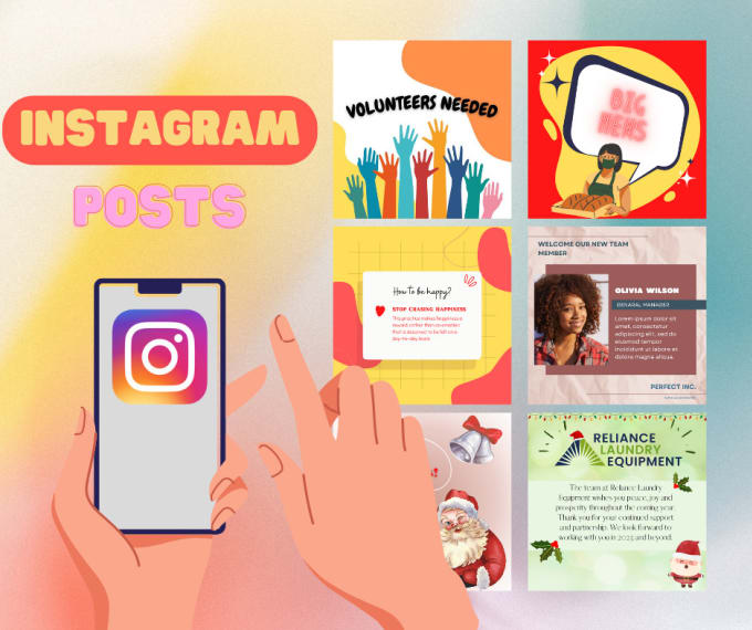 Create a simple instagram post by Makovka9935 | Fiverr