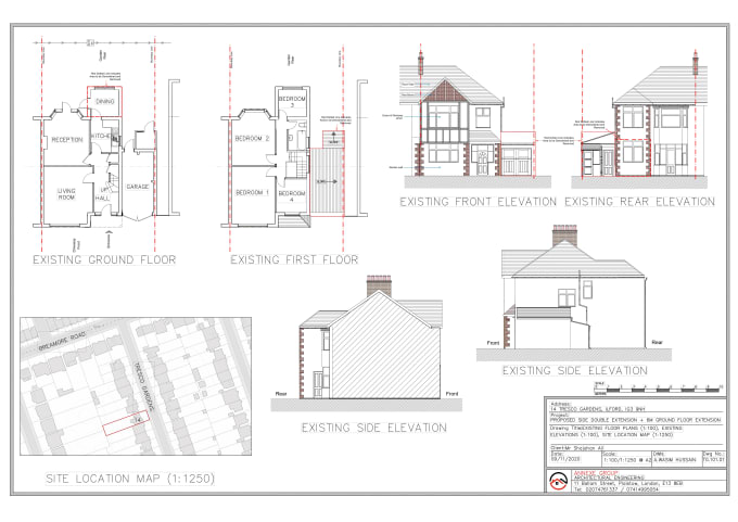 Design architectural and structural drawings according to uk building ...