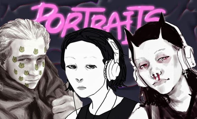 Draw fancy realistic, sketchy or fantasy portrait by Danger_dinosaur ...