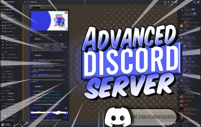 Set up a fully customized discord server by Achrafgourouj | Fiverr