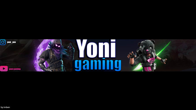 Design a good youtube banner for you by Imbennn | Fiverr