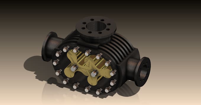 Mechanical cad 3d modeling using solidworks by Osama_azeez | Fiverr