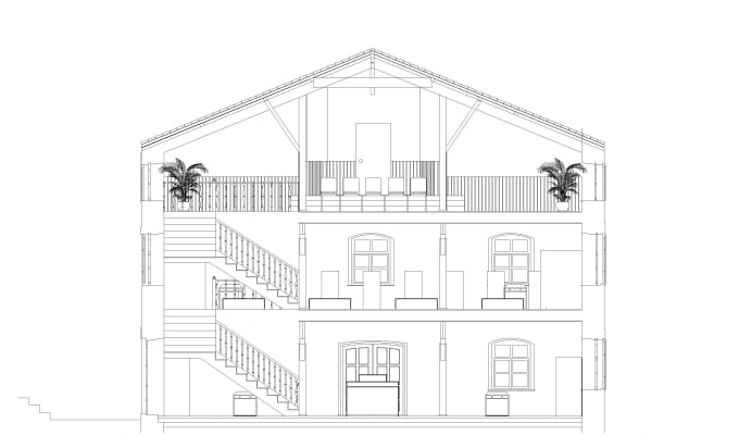 Draw your plans, elevations, section in autocad by Alzarchitecture | Fiverr