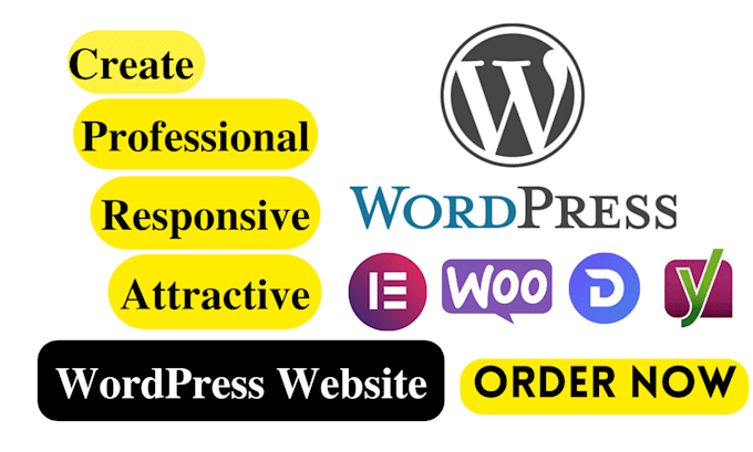 Create and customize a responsive wordpress website by Maqsoodahmed401 | Fiverr