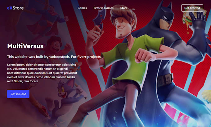 Landing 2023 model html bootstrap landing page website with by Webeestech | Fiverr