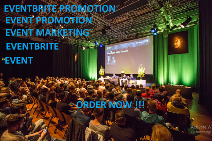 Setup eventbrite for effective promotion, event promotion, church event ...
