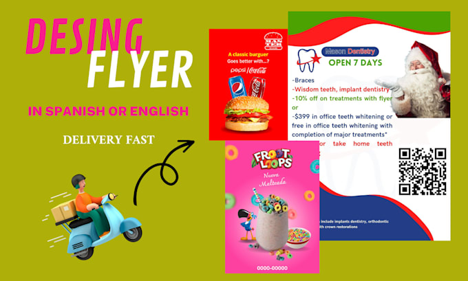 Desing a flyer for your business by Gracielaarangel | Fiverr