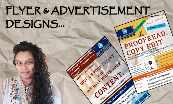 Create flyers and ads to suit all your needs by Ayodhyasonali | Fiverr