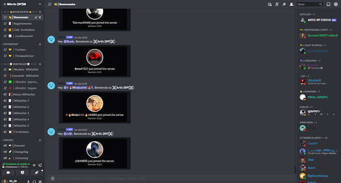 Create discord servers of all types by Lucaarigliano | Fiverr