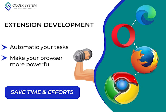 Be your extension developer for building any kind of chrome or firefox ...