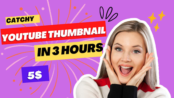 Design an eye catching thumbnail for youtube facebook by ...
