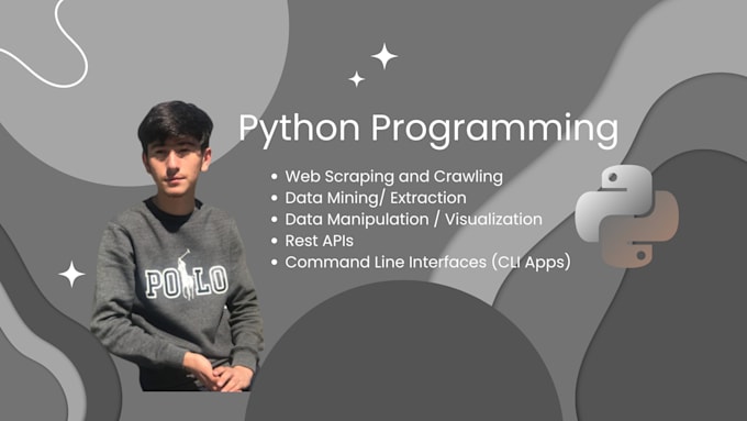 Write Any Kind Of Program Or Script In Python By Zuhaibullah789 Fiverr