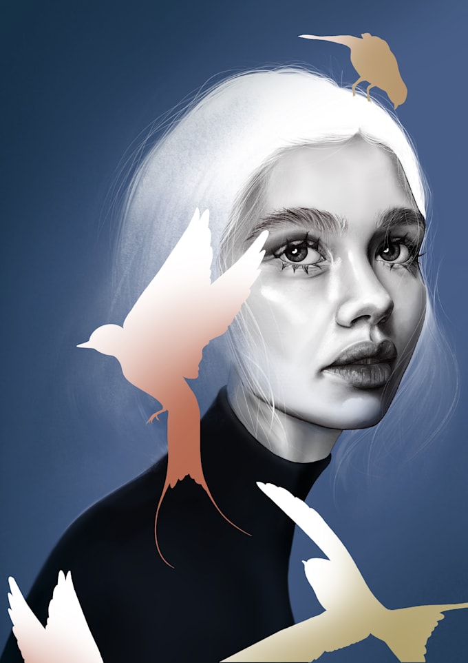 Make illustrations that look aesthetically pleasing to the eye by ...