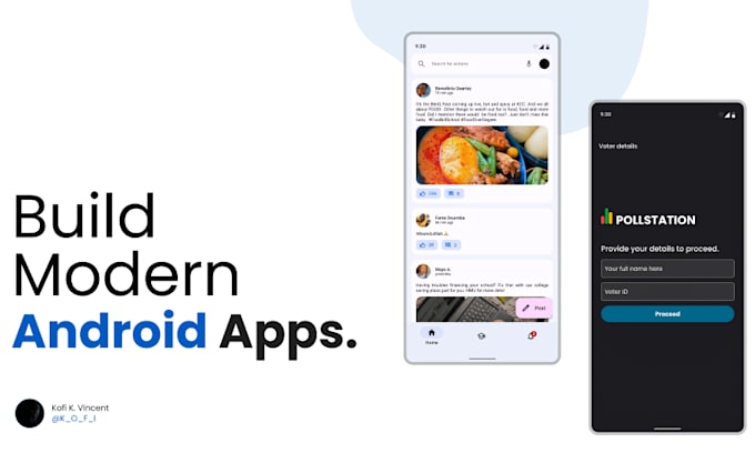 Make you android apps with great architecture and decent ui by K_o_f_i | Fiverr