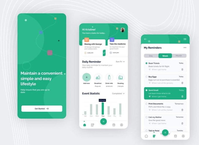 Create a best looking mobile app by Bininebro | Fiverr