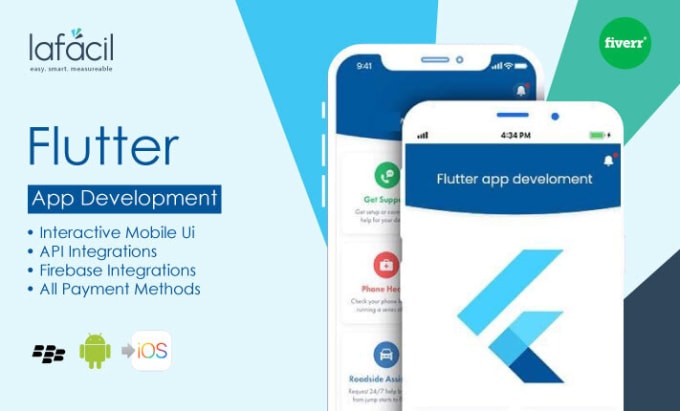 Develop Flutter Mobile App Development Ios And Android As Flutter Developer By Lafacil As Fiverr